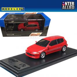 Modelers Initial D 1:43 Model Car - Civic EG6 SiR-II Shoji Shingo ...